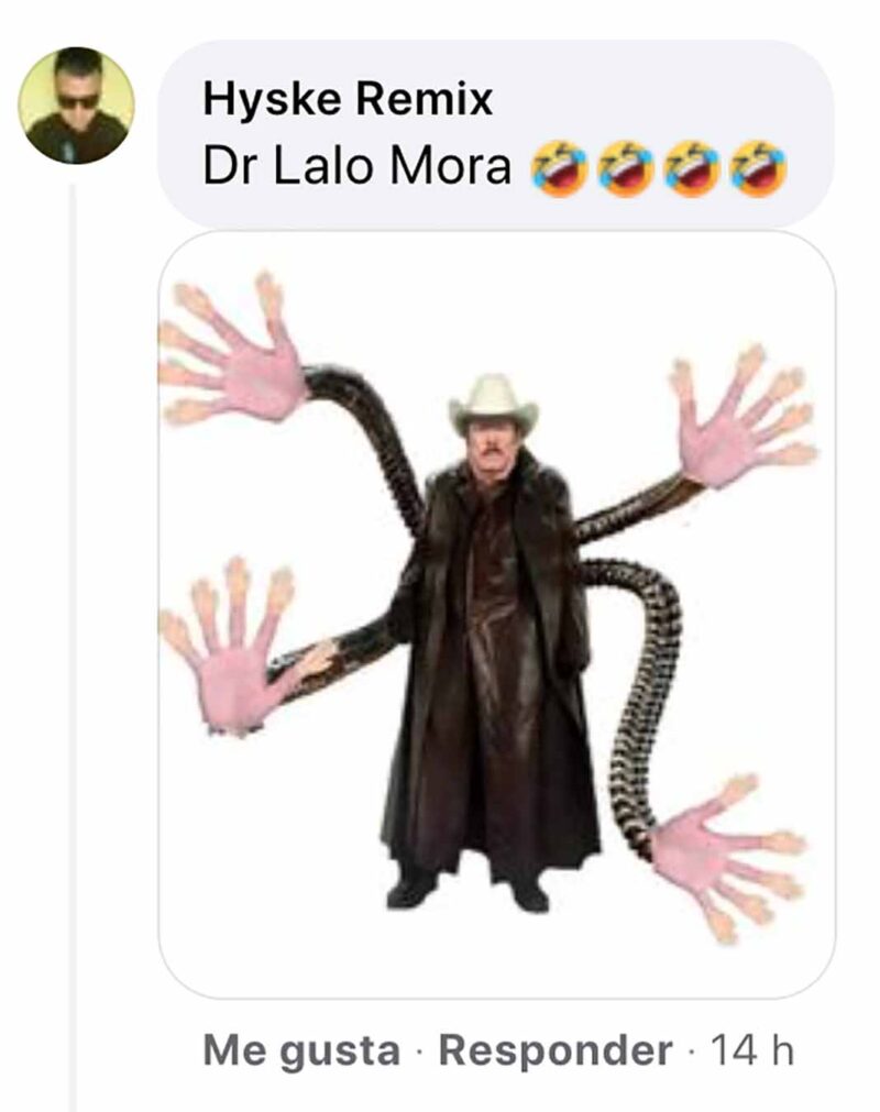 A Lalo Mora se le fue otra vez la mano... y ahora en un tema muy ...