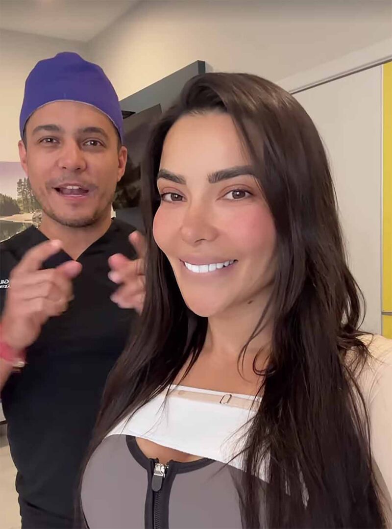 A Dania Méndez le estalló un implante de seno en pleno reality de ...